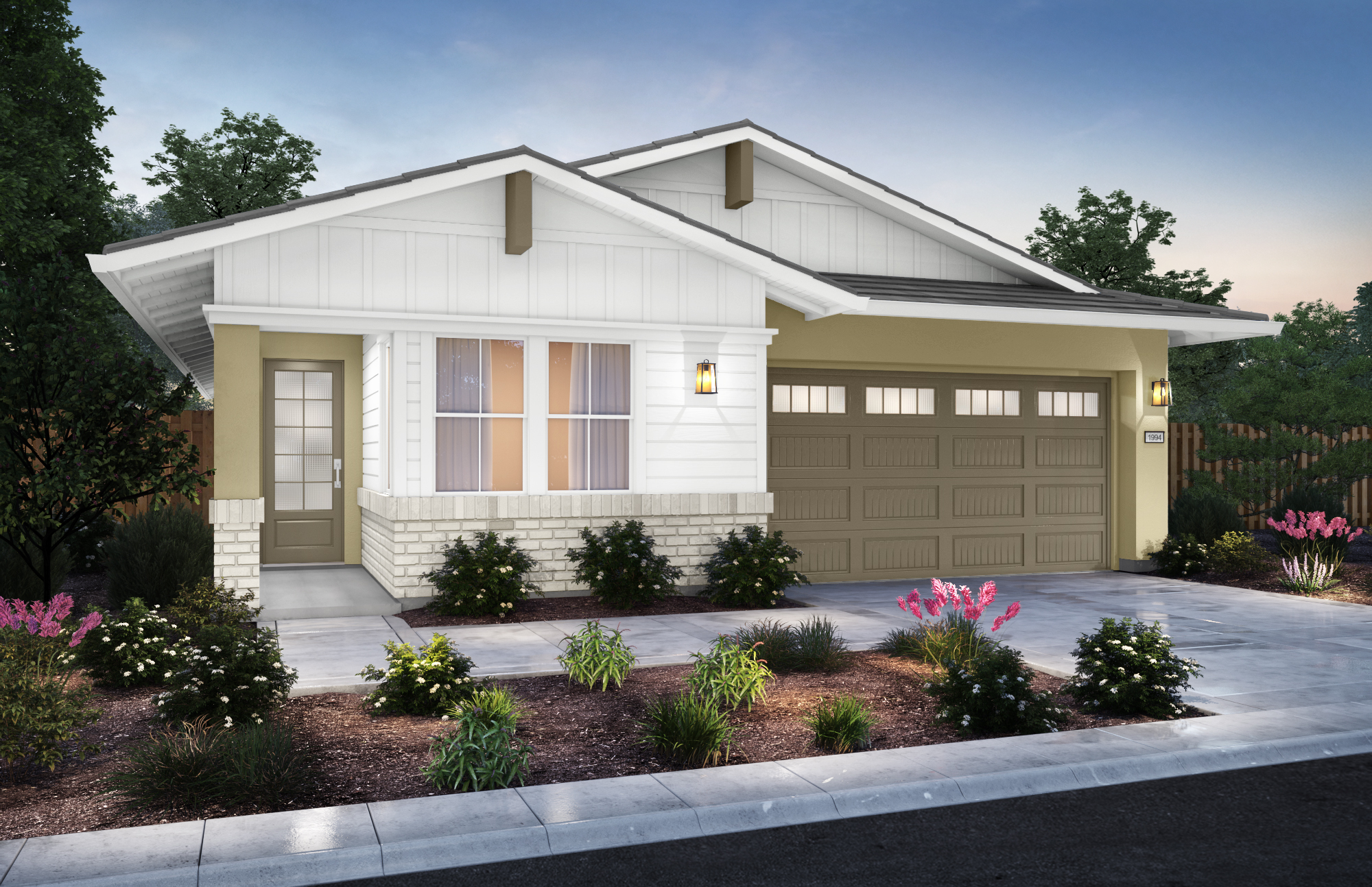 Single Story Ranch House